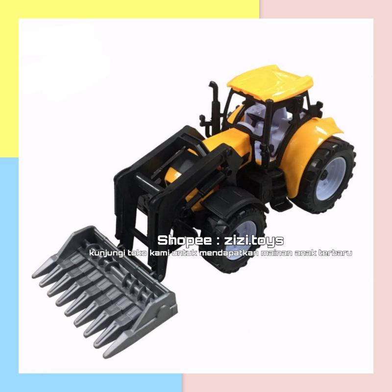 Jual Mobil traktor mainan atau truk traktor mobil garuk atau bego ...