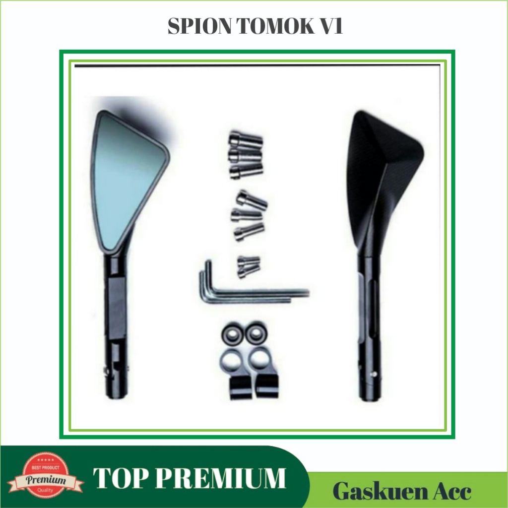 Jual Spion Tomok V1 Hitam Pnp Universal Motor | Shopee Indonesia