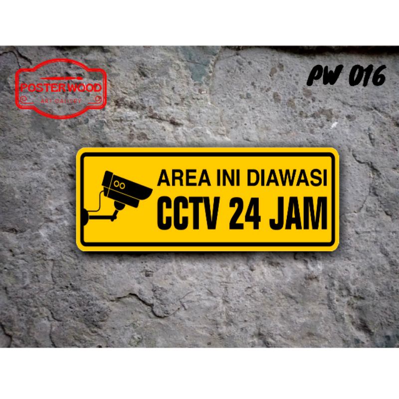 Jual Poster kayu hiasan dinding walldecor cctv | Shopee Indonesia