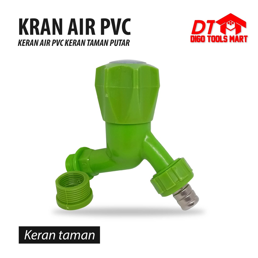 Jual Kran Air Keran Air PVC Keran Taman Putar Murah | Shopee Indonesia