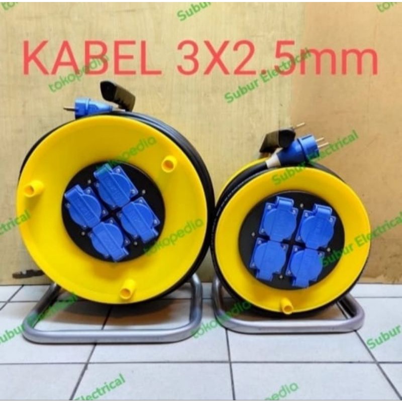 Jual kabel roll 25meter/50meter kabel 3x2,5mm roll kabel 25meter ...