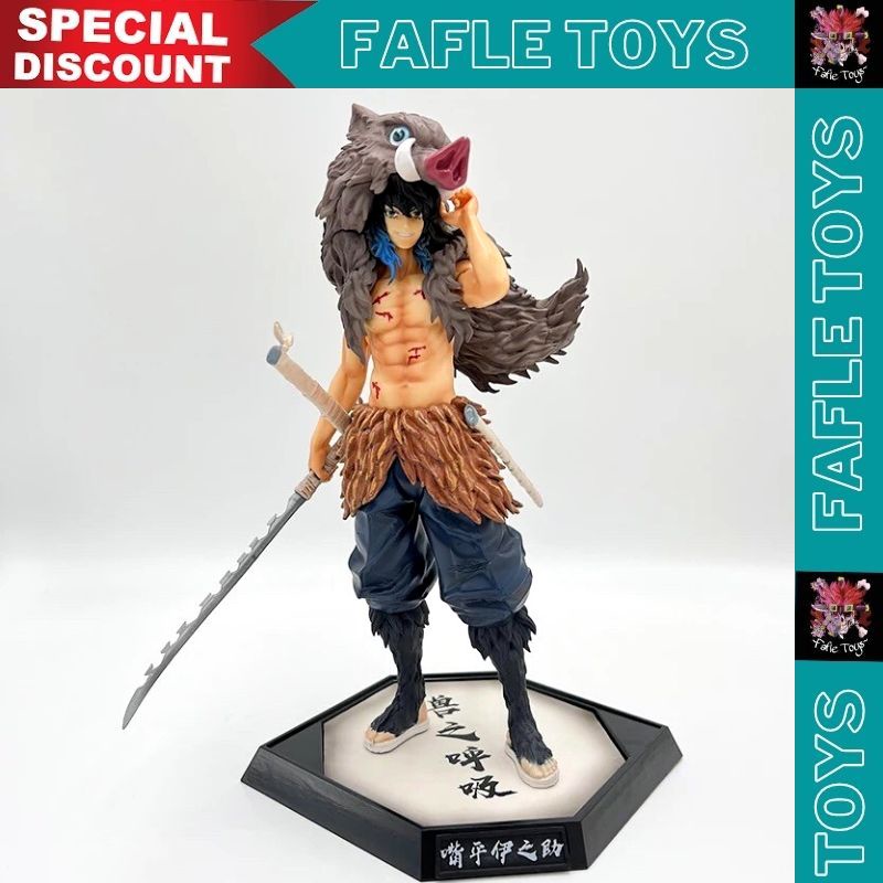 Jual Action Figure Inosuke Douma Kokushibou Yoriichi Tsugikuni Gyutaro ...