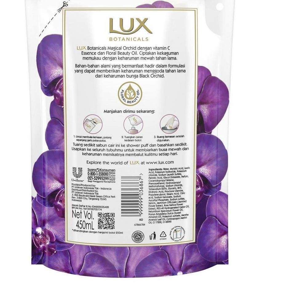 Jual Lux Magical Spell Sabun Cair Refill 450ml Twin Pack | Shopee Indonesia