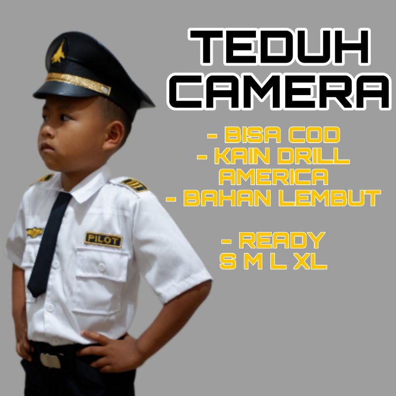 Jual baju seragam pilot anak / baju pilot anak / seragam profesi pilot ... Jual baju seragam pilot anak / baju pilot anak / seragam profesi pilot ...