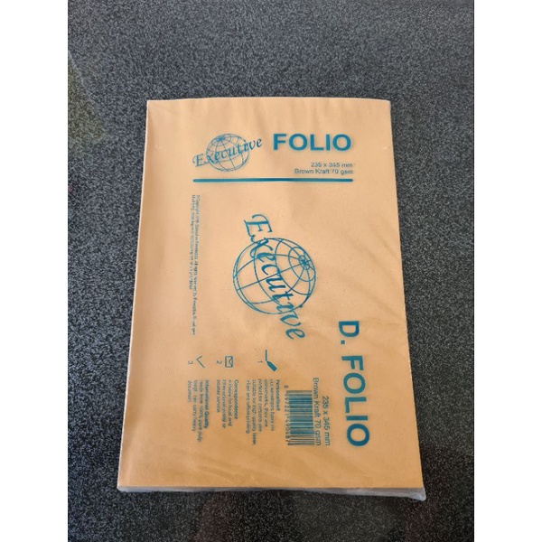 Jual Amplop Coklat Folio Executive Amplop Coklat Ukuran F4 Amplop ...