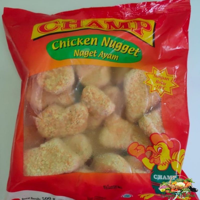 Jual Frozen Bandung Nuget Champ 450gr | Shopee Indonesia