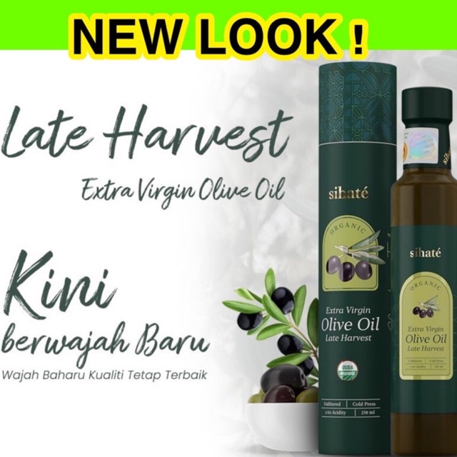 Jual SIHATE EXTRA VIRGIN OLIVE OIL - EVOO 250ML | Shopee Indonesia