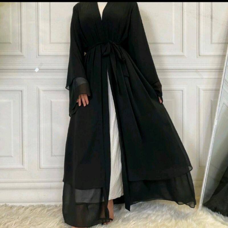 Jual OUTER ABAYA 2 LAYER | Shopee Indonesia