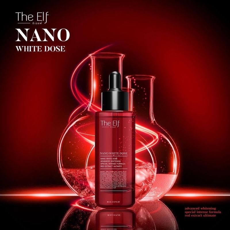 Jual The Elf Nano white dose serum 60ml | Shopee Indonesia