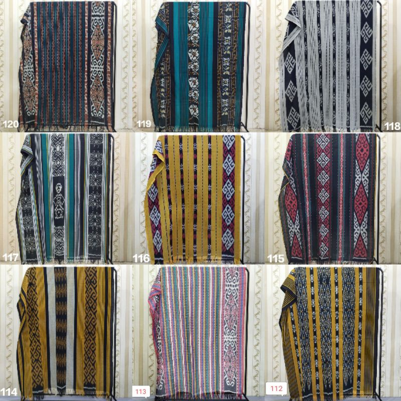 Jual KAIN TENUN IKAT HANDMADE HANDICRAFT TENUN TROSO JEPARA MOTIVE 81-94 | Shopee Indonesia