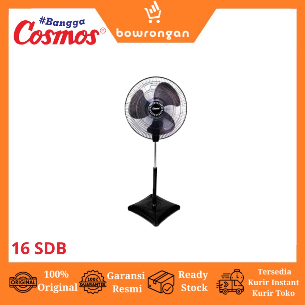 Jual Cosmos Kipas Angin Berdiri / Standing Fan 16 inch Low Watt 16SDB ...