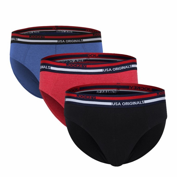 Jual Cd Pria - Isi 3 Jockey Original Usa Brief Underwear Celana Dalam ...