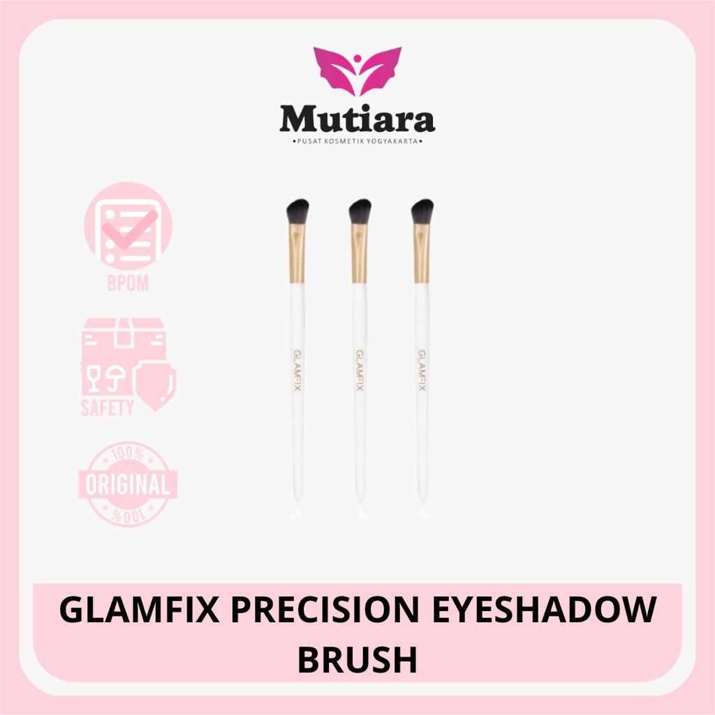 Jual GLAMFIX PRECISION EYESHADOW BRUSH | Shopee Indonesia