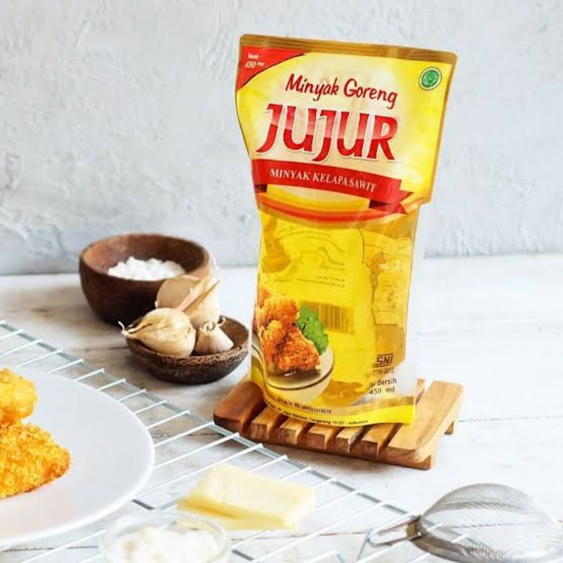 Jual Minyak Goreng Refill Murah Meriah Merk Jujur 450 mL | Shopee Indonesia