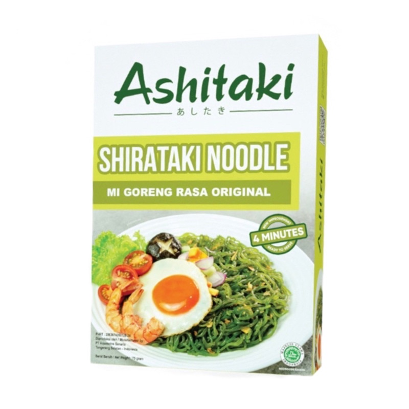 Jual Ashitaki/Shirataki/Noodle/Mi Rebus rasa Soto/Ashitaki Mi Rebus ...