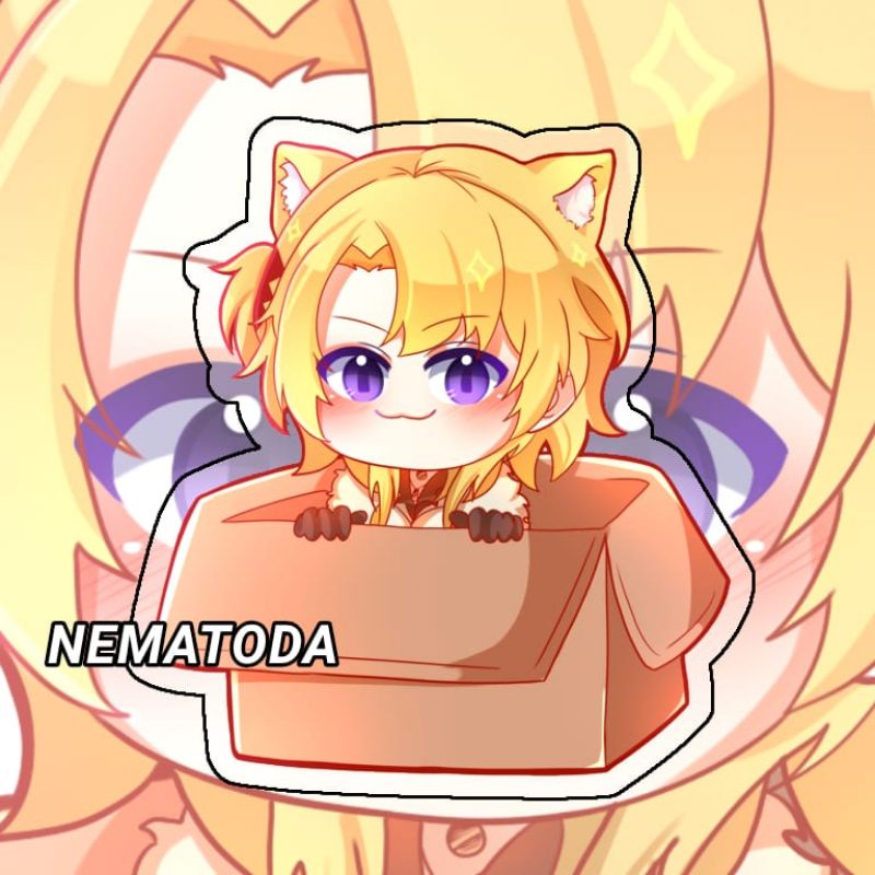 Jual Gantungan Kunci Vtuber Nijisanji Luxiem Luca Kaneshiro - Keychain ...