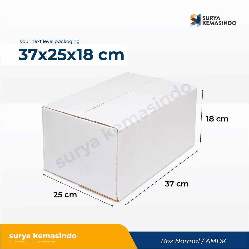 Jual Box 37x25x18 cm (amdk 24X350 ml) Box/Kardus/Karton/Polos/hampers ...