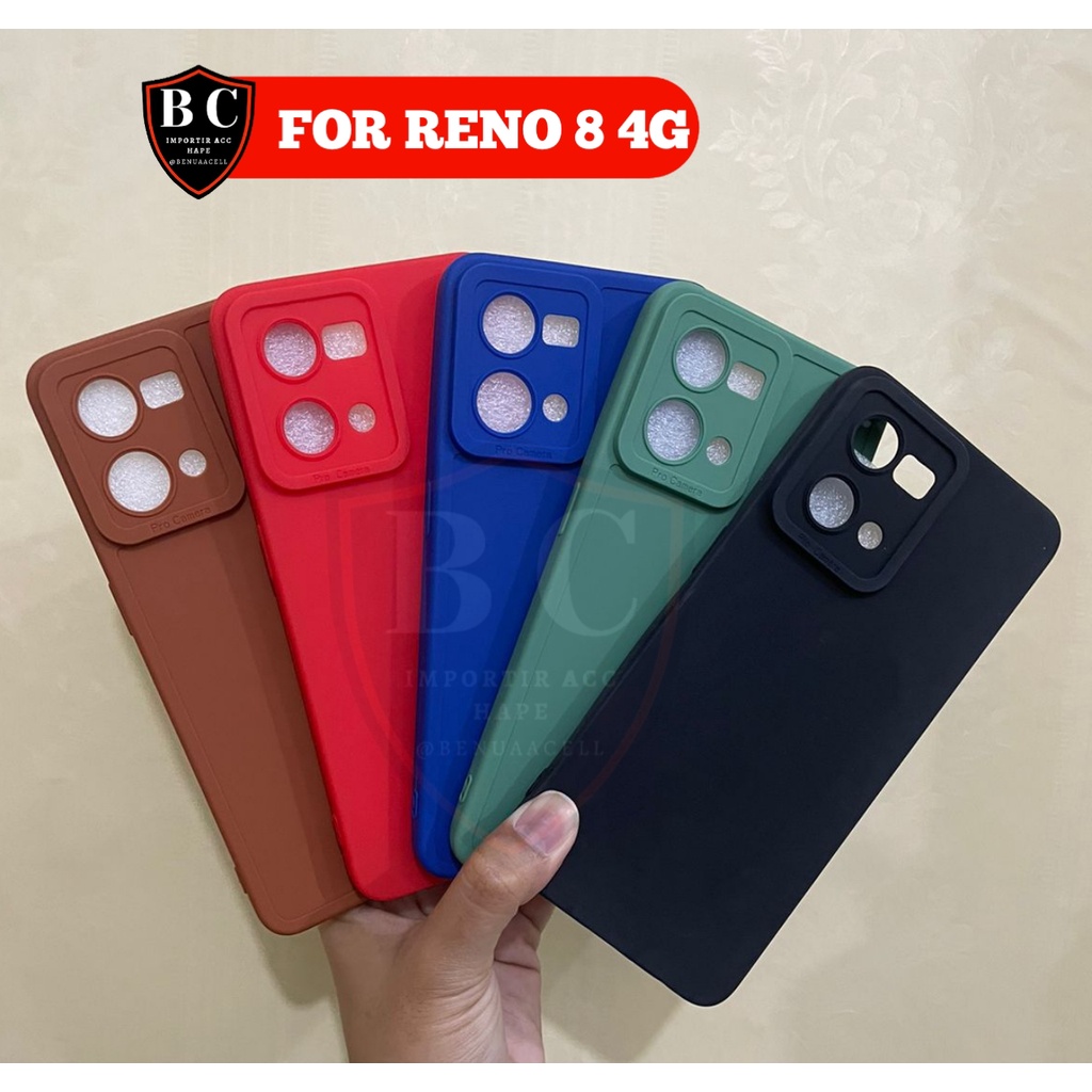Jual CASE OPPO RENO 8 4G - SOFTCASE PRO CAMERA OPPO RENO 8 4G | Shopee ...