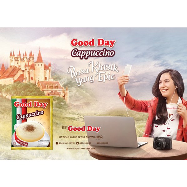 Jual kopi instan goodday capuccino 10 sachet | Shopee Indonesia