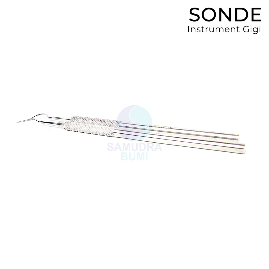 Jual SONDE Lurus Half Moon Dental Probe | Shopee Indonesia