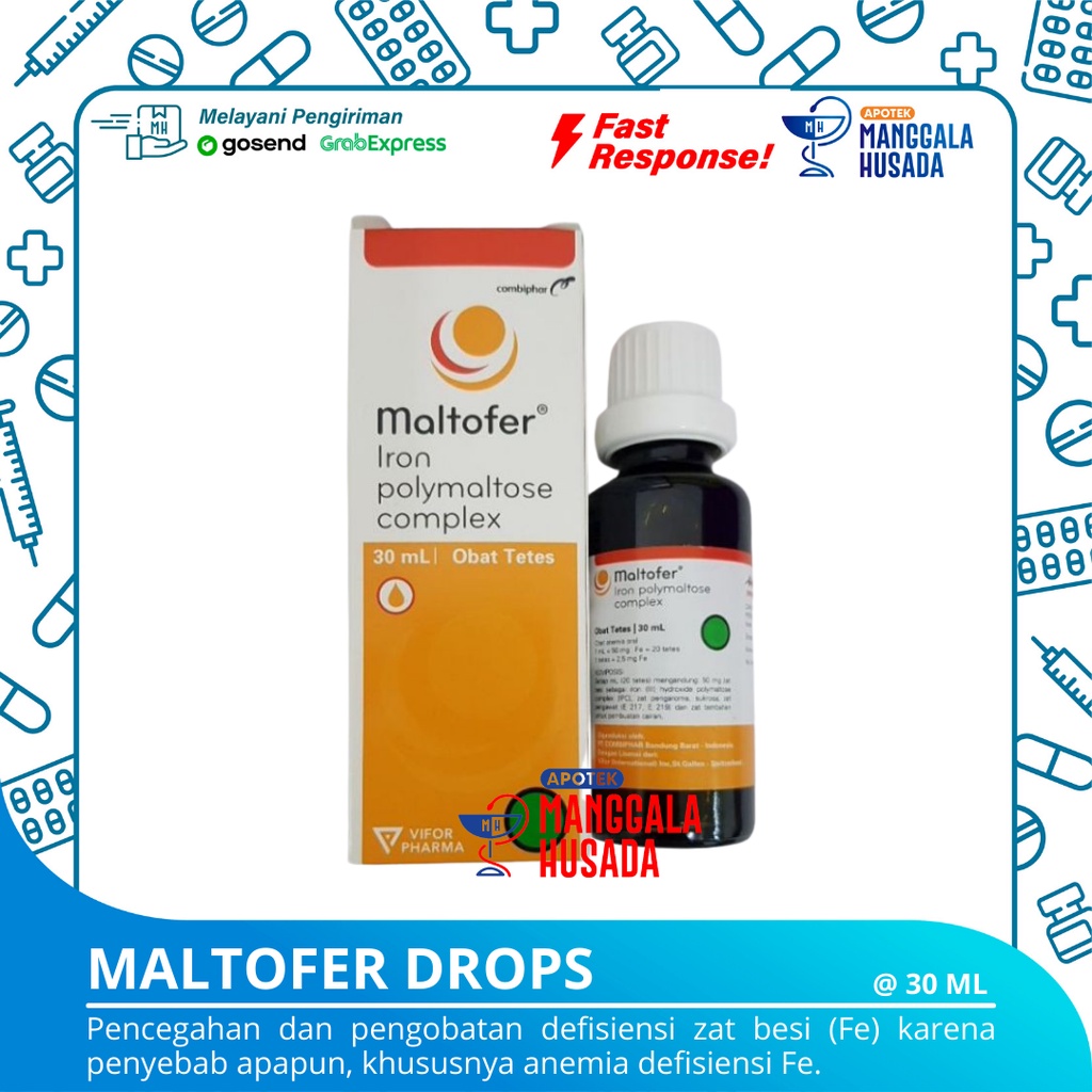 Jual MALTOFER DROPS @ 30 ML | Shopee Indonesia