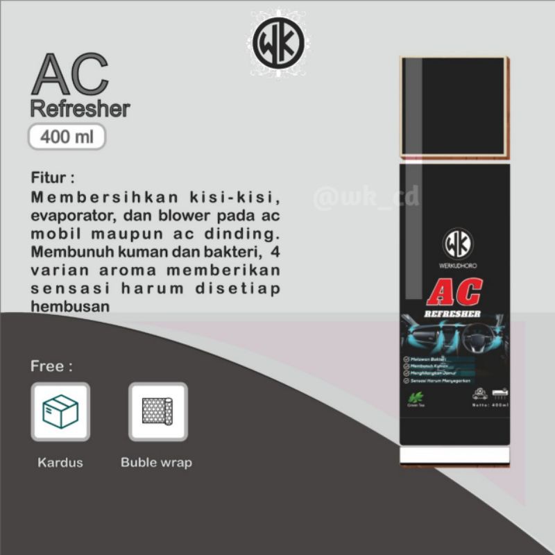 Jual Pembersih AC Mobil / AC Refresher / AC Cleaner Penyegar AC ...