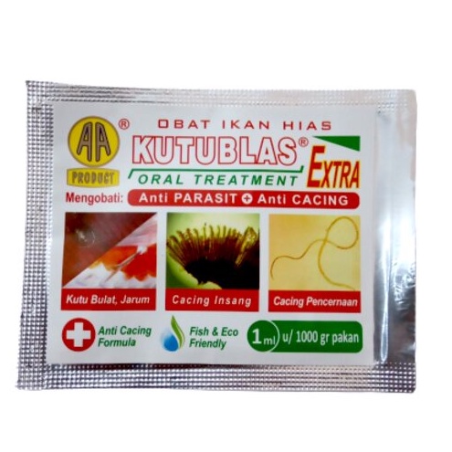 Jual Obat Ikan KUTUBLAS 1ml KUTU BLAS EXTRA Pembasmi Basmi Anti Kutu ...