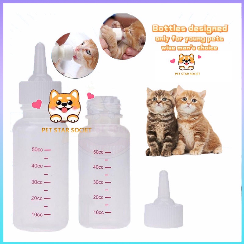 Jual Botol Dot Kucing 60ml Dot Anak Kucing Peralatan Air Minumbotol ...