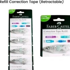 Jual Refill Correction Tape Faber Castell 161101 QAR/QJR /QDR | Shopee ...