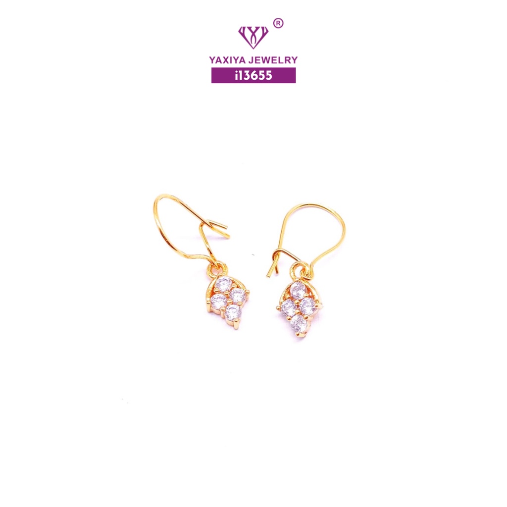 Jual Yaxiya Anting Gantung Permata Perhiasan Lapis Emas 18K 480 ... Jual Yaxiya Anting Gantung Permata Perhiasan Lapis Emas 18K 480 ...