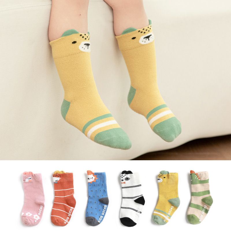 Jual K041 Kaos Kaki Korea Bayi Lucu Panjang Kaos Kaki Anti Slip Bayi | Shopee Indonesia