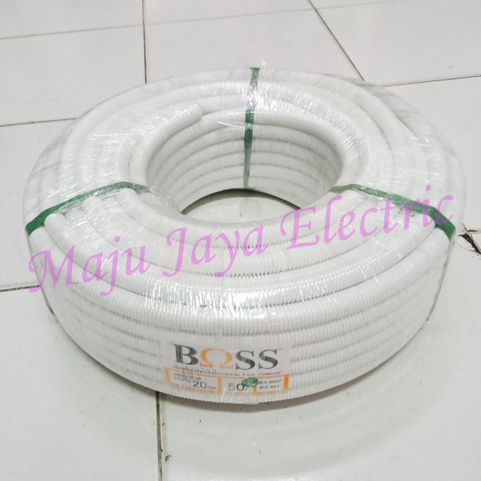Jual Selang Flexible PVC Boss 20 mm 20mm Conduit Konduit Per Meter ...