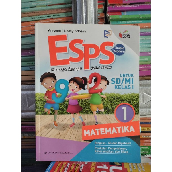 Jual Esps Matematika SD/mi kelas 1 | Shopee Indonesia