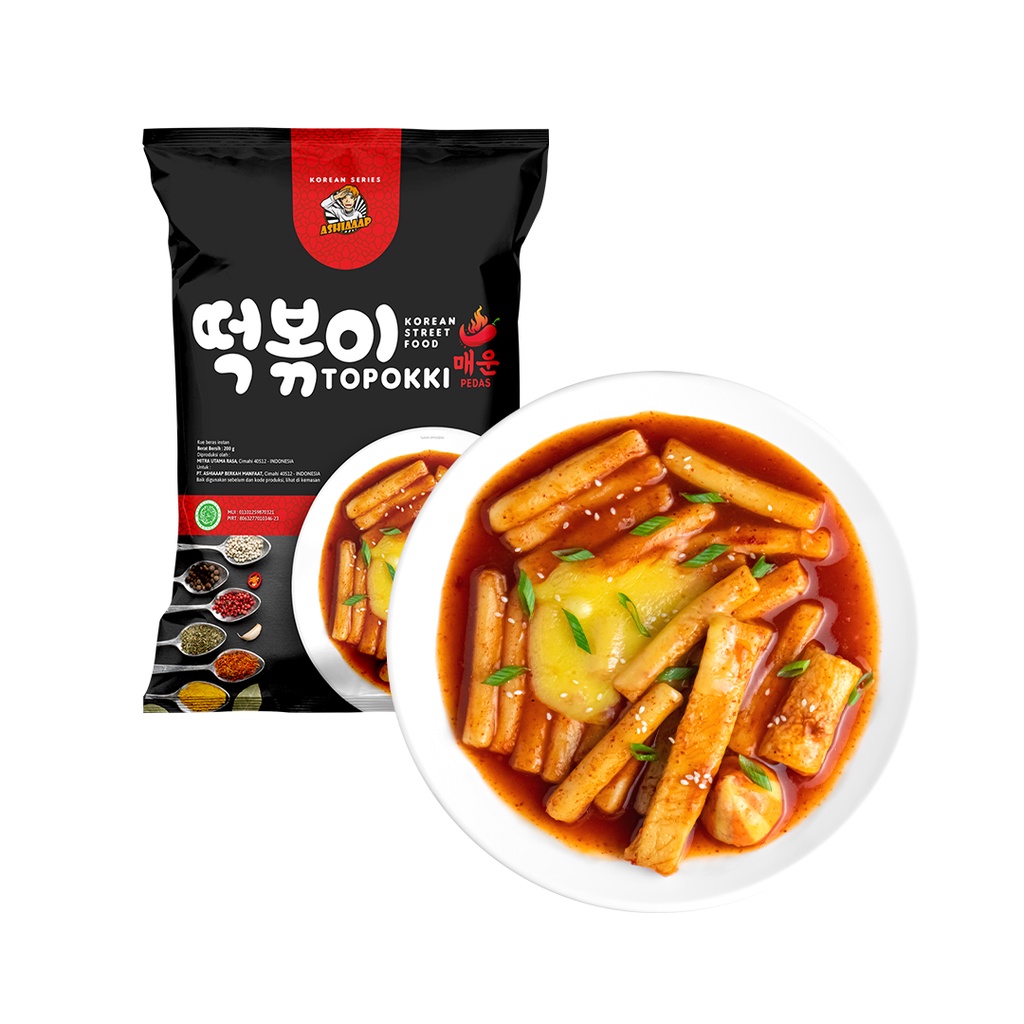 Jual Ashiaaap Topokki HALAL (200gr) / Toppoki Tteokbokki Instant ...
