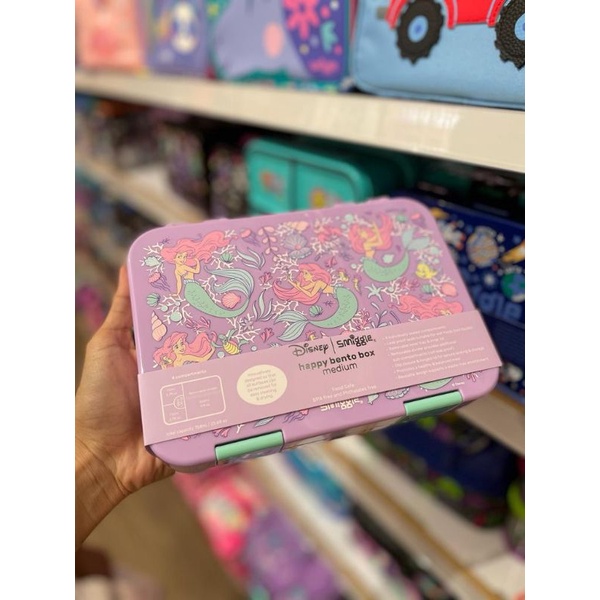 Jual [READY STOCK] Smiggle Disney Princess Ariel Medium Bento Box ...