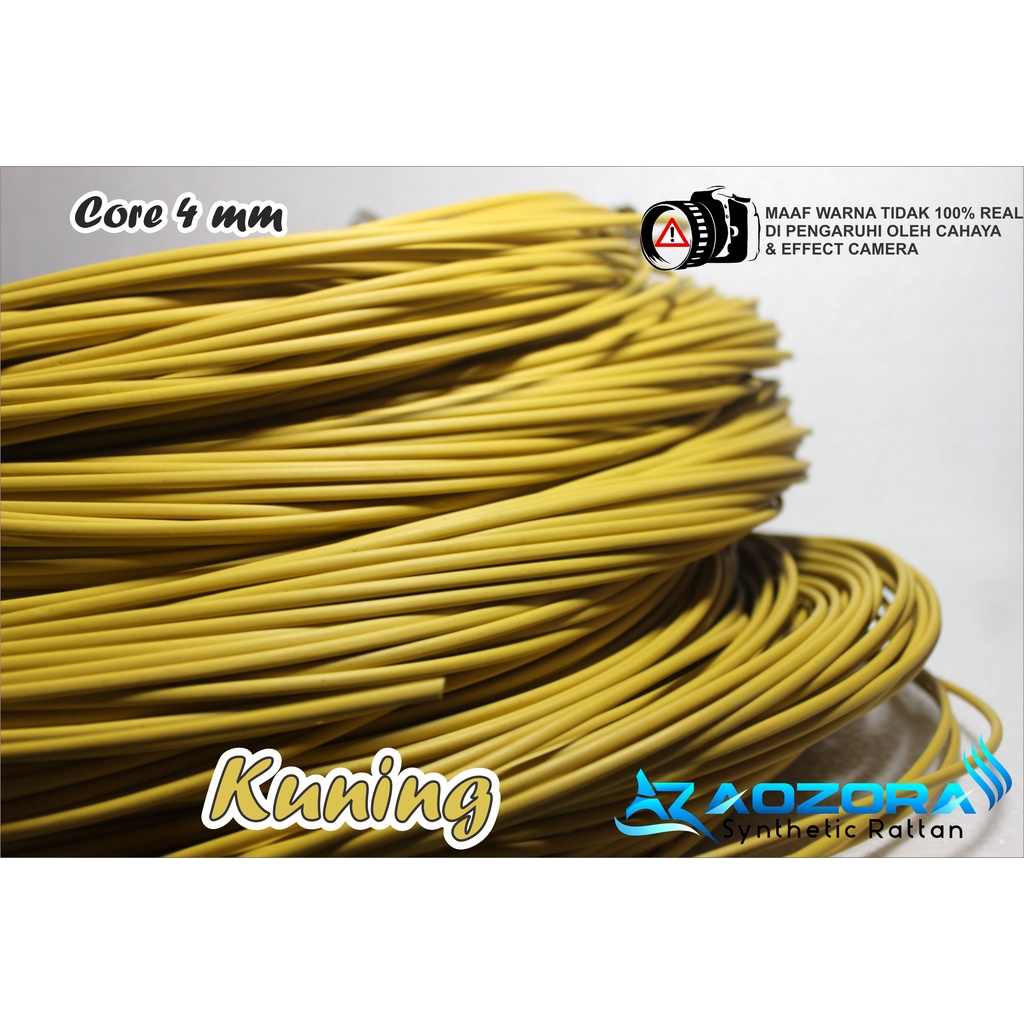 Jual Bahan Rotan Sintetis Core Bulat 4 mm | Shopee Indonesia
