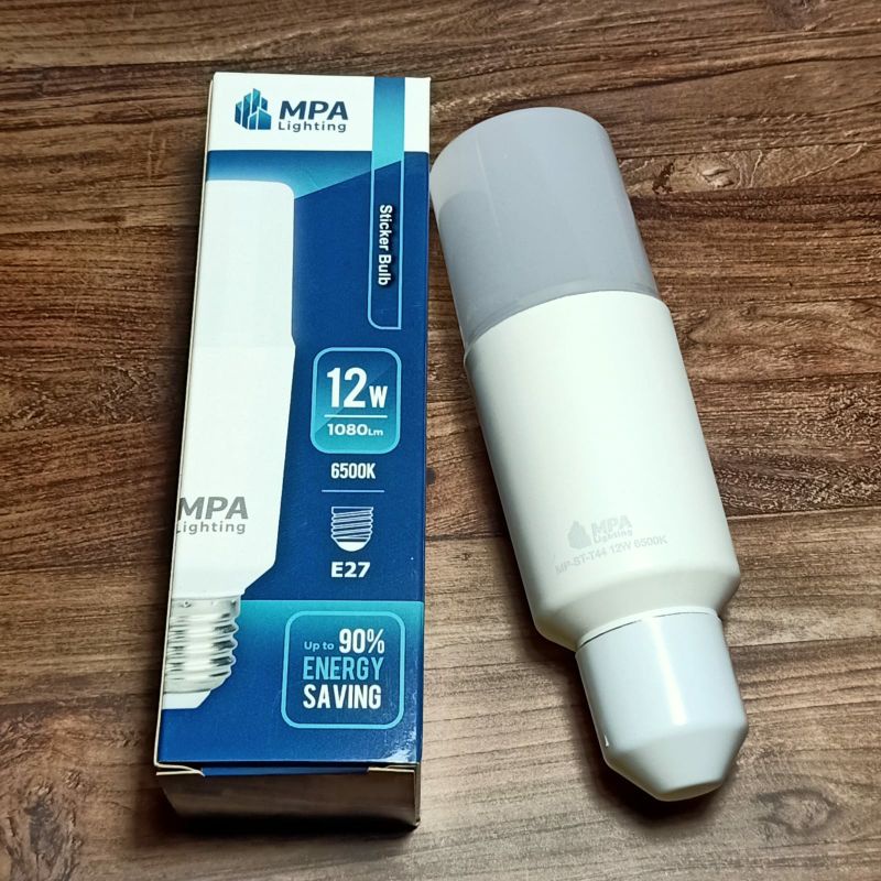 Jual lampu led sticker bulb MPA 12watt putih | Shopee Indonesia