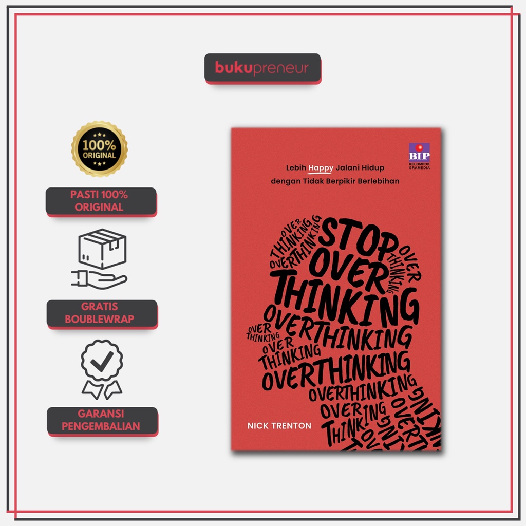 Jual Bukupreneur - Buku Stop Overthinking - Nick Trenton | Shopee Indonesia Jual Bukupreneur - Buku Stop Overthinking - Nick Trenton | Shopee Indonesia