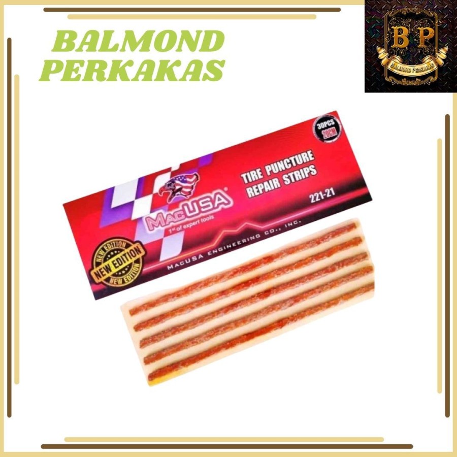 Jual Karet Tambal Tubles / Lem Cacing / Refill Tubles MACUSA per pack ...