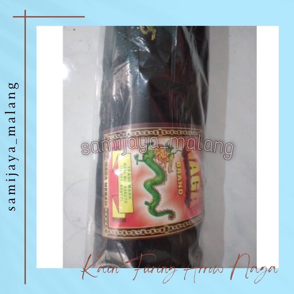 Jual Kain Furing/ Arrow merk Naga (per meter),hanya warna hitam ...