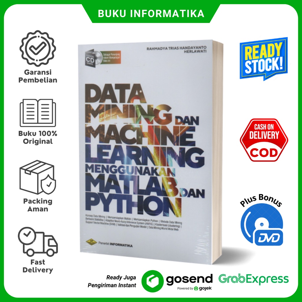 Jual Buku Data Mining Dan Machine Learning Menggunakan Matlab Dan ... Jual Buku Data Mining Dan Machine Learning Menggunakan Matlab Dan ...
