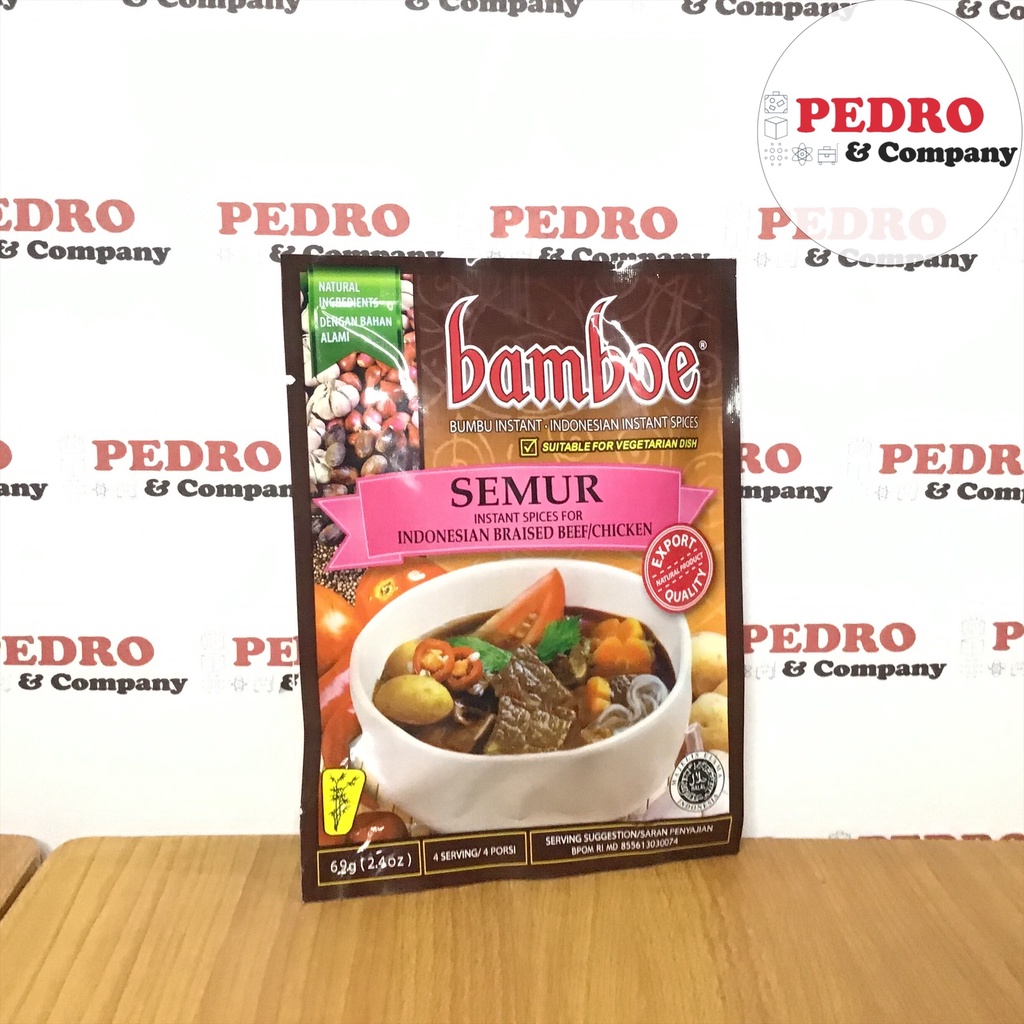 Jual Bamboe bumbu semur 69 gram - indonesian braised beef chicken ...