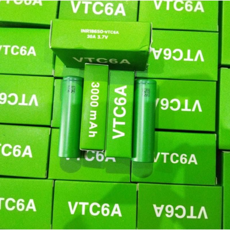 Jual BATERAI SONY VTC 6A 18650 3000mAh 35A AUTHENTIC BATERAI VTC6A ...