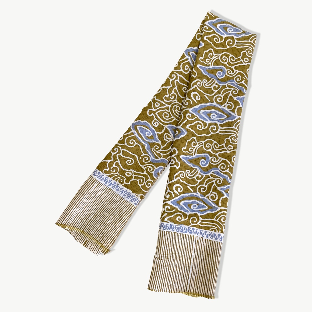 Jual BATIK SALMA Syal Scarf Slayer Batik Motif Mega Mendung Bahan Doby ...