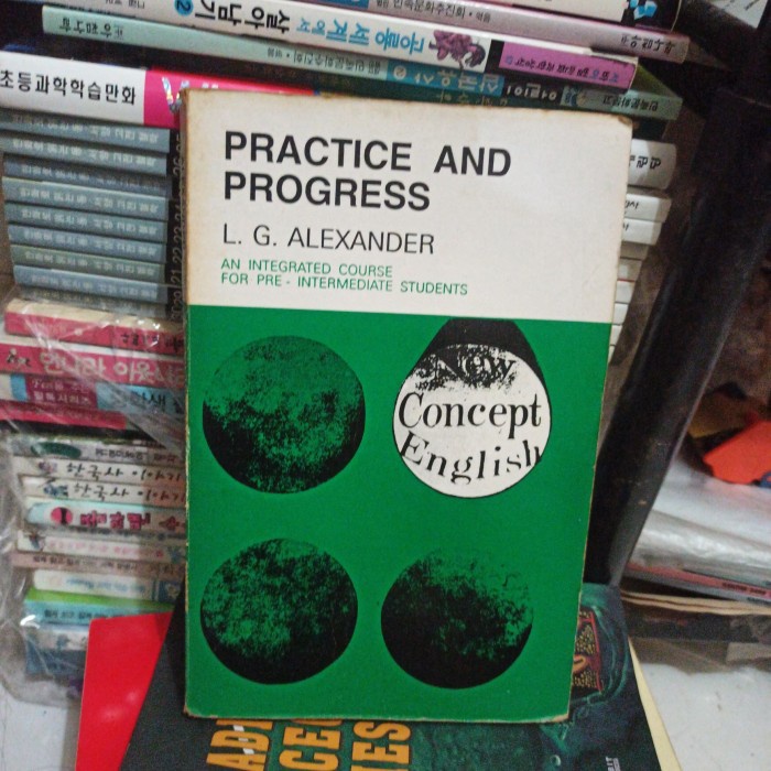 Jual buku bekas original practice and progress new concept English ...