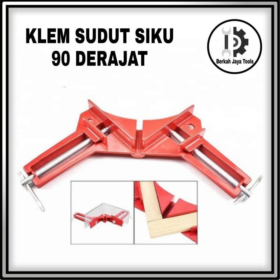 Jual Corner Clamp Klem Sudut Siku 90 Derajat Mitre Right Angle | Shopee ...