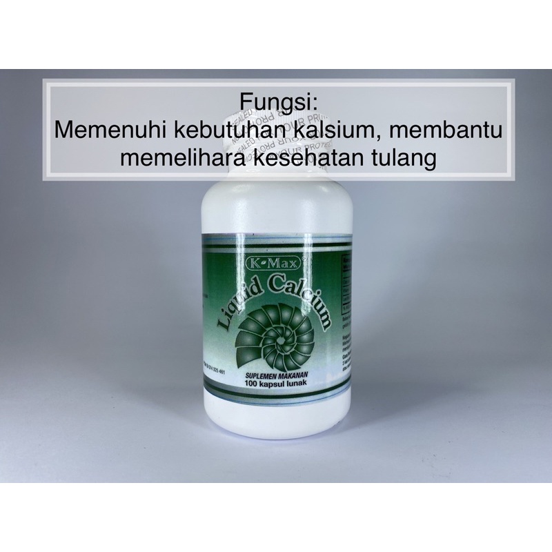 Jual K-Max Liquid Calcium | isi 100 | Suplemen makanan untuk kebutuhan ...