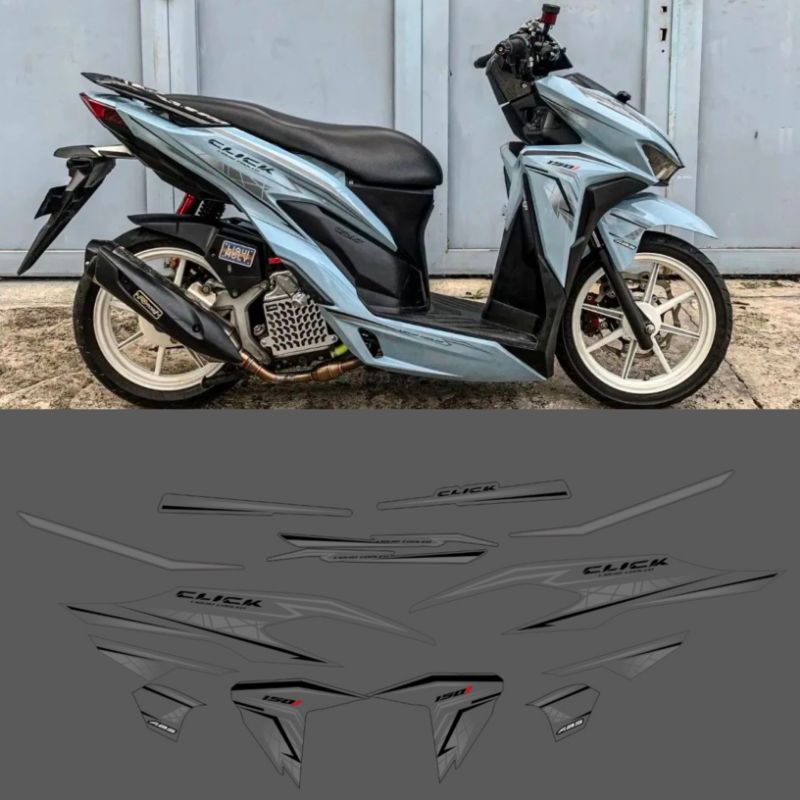 Jual STRIPING VARIO NEW 125 150 VARIO ALL NEW 2018 2021 CLICK LIST CUSTOM | Shopee Indonesia