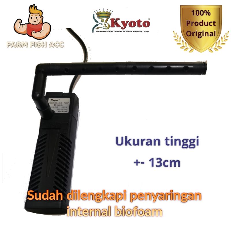 Jual INTERNAL FILTER KYOTO KT 1000 L SAKKAI PRO SP 1000 L BUAT AQUARIUM DAN AQUASCAPE | Shopee ...