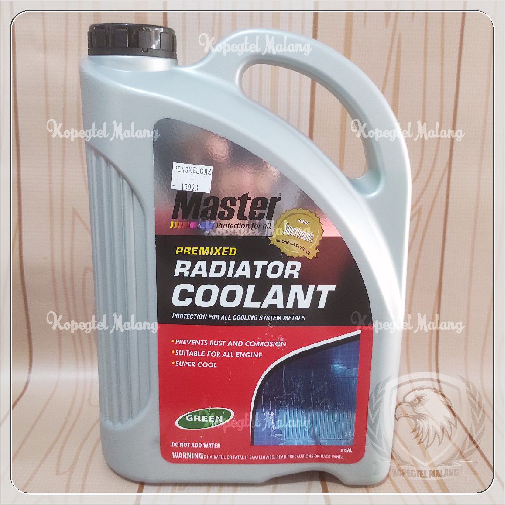 Jual Radiator Coolant MASTER hijau 4L 10023bk | Shopee Indonesia